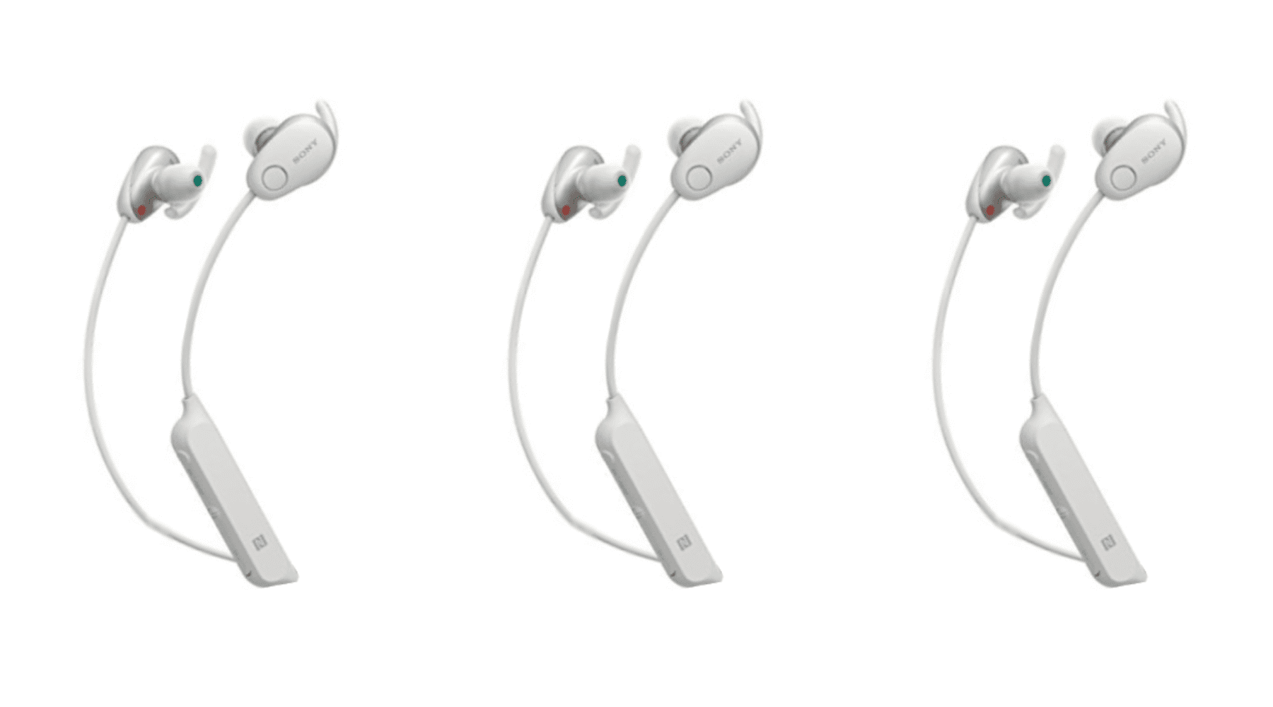 (3 pack) Sony SP600N Wireless Noise Canceling Sports In-Ear Headphones ...