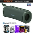 Sony SRSULT10/H EXTRA BASS Portable Bluetooth Speaker 2024 Forest Gray ...