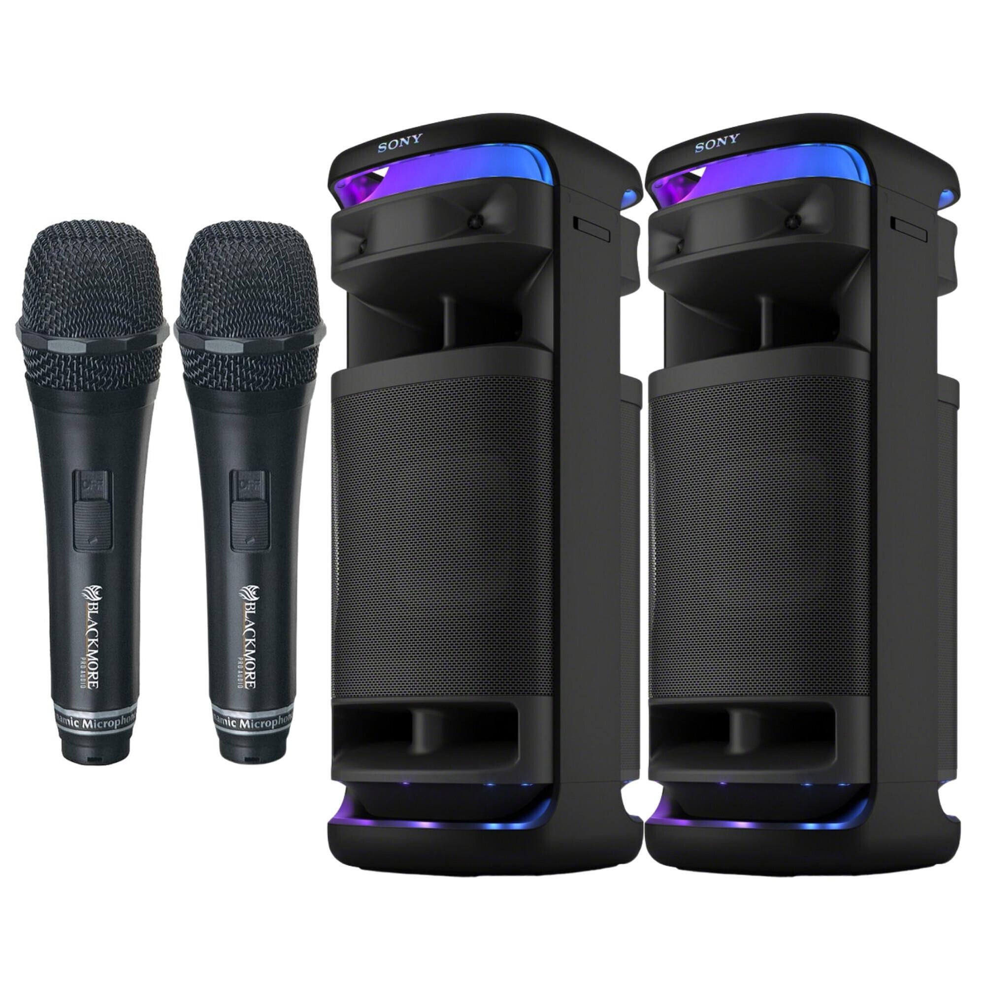 Sony SRSULT1000 ULT TOWER 10 Party Speaker (Black, 2-Pack) Bundle with ...