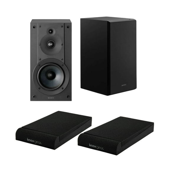 Sony SS-CS5M2 3-Way 3-Driver Hi-Res Audio Bookshelf Speakers (Pair ...