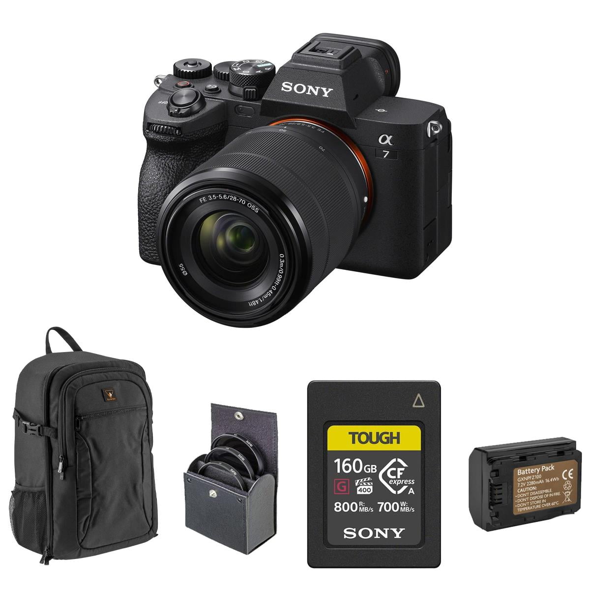 Sony Sony Alpha a7 IV Full Frame Mirrorless Digital 4K Camera with FE ...