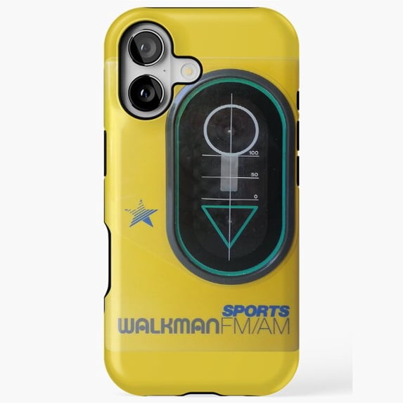 Sony Sports Walkman Retro Music Player Case for iPhone 17 to 11 Pro Max ...