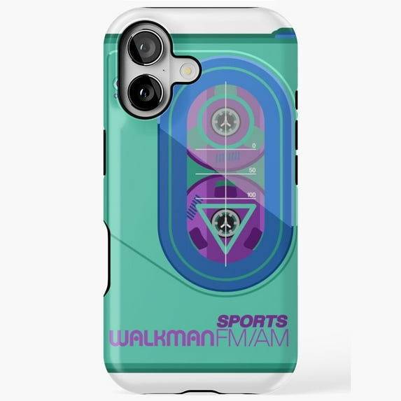 Sony Sports Walkman WM-F45 Future Funk Inspired Retro Phone Case 11 12 ...