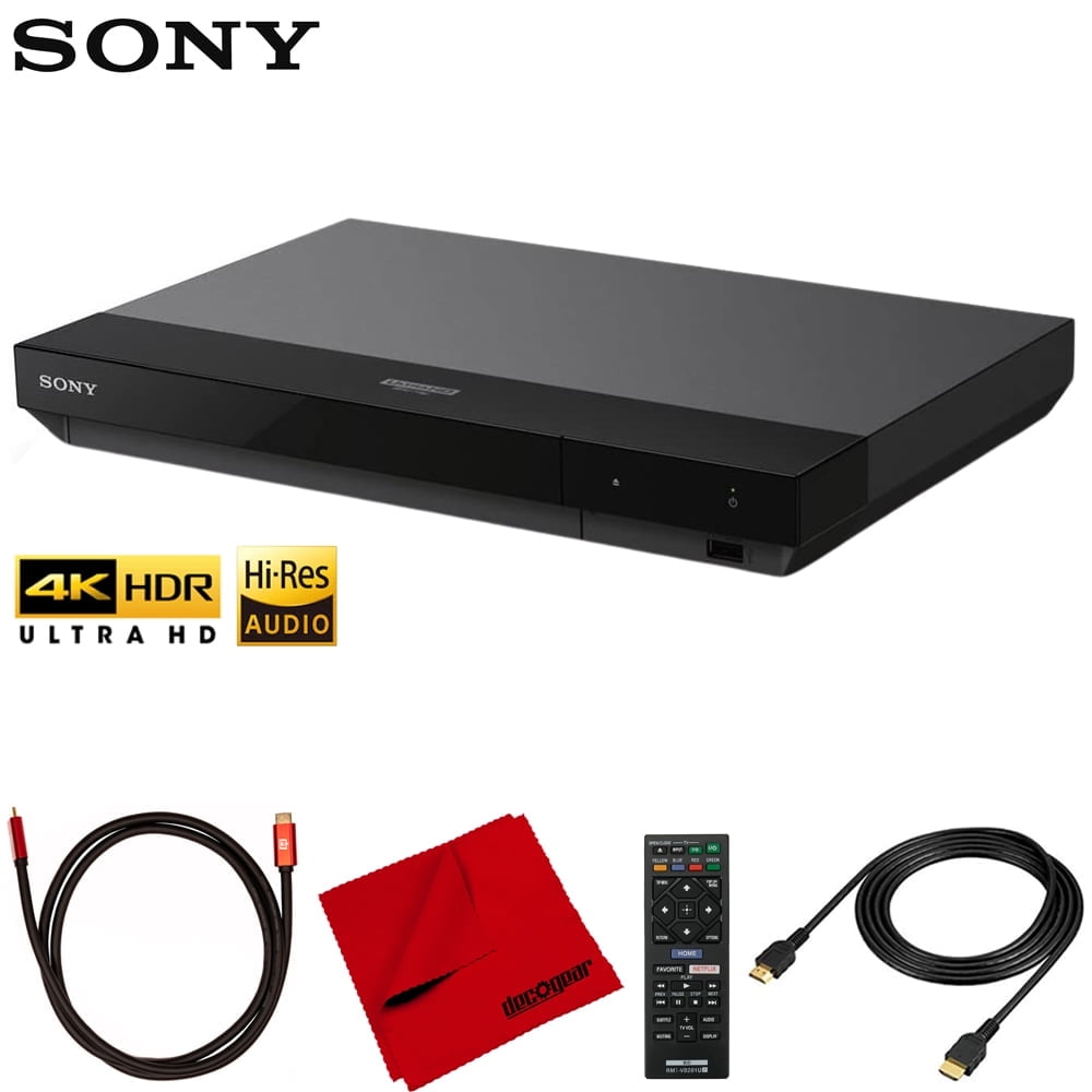 Sony UBP-X700M HDR 4K UHD Network Blu-ray Disc Player + Accessories ...