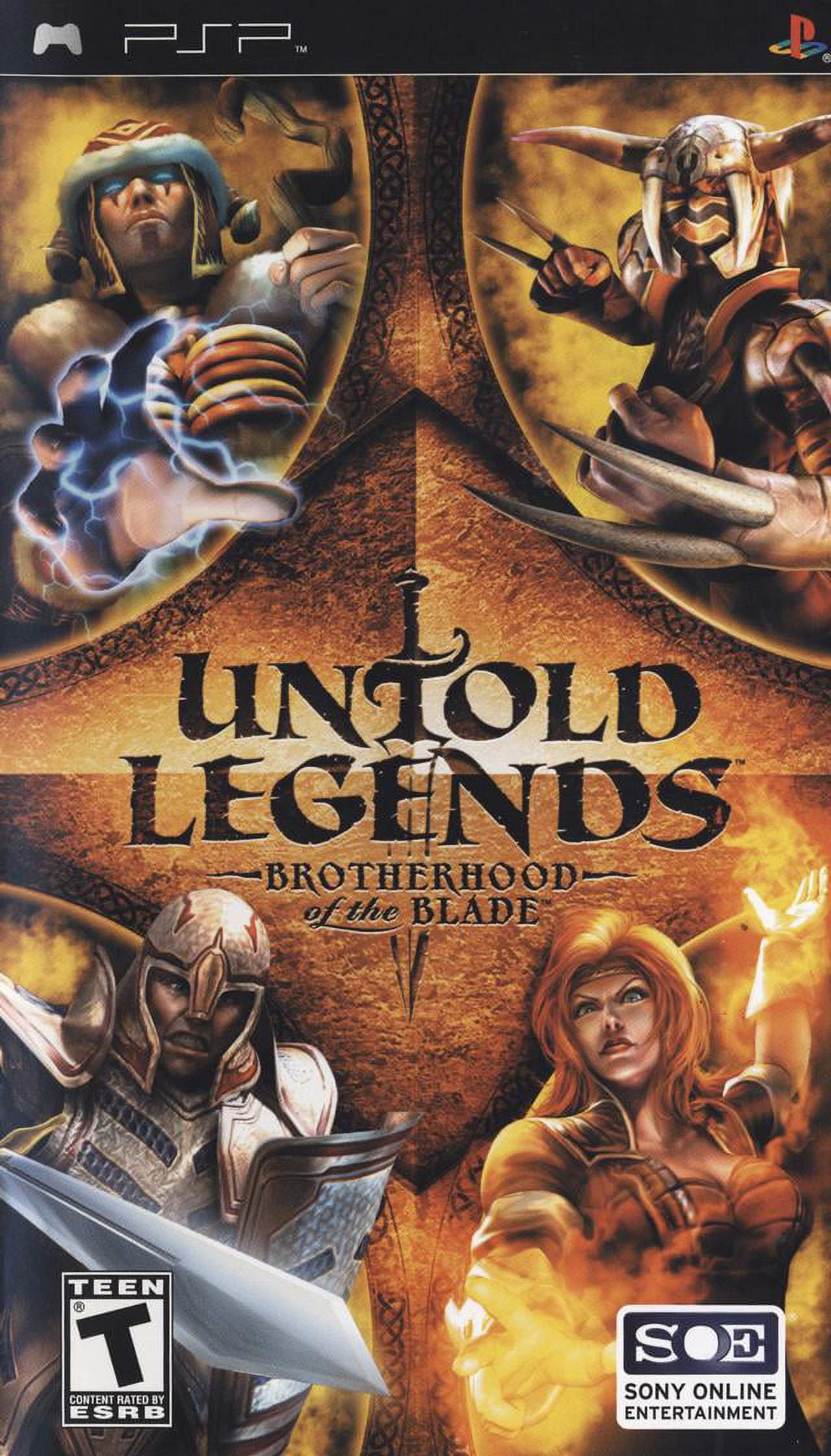 Restored Sony Untold Legends: Brotherhood Of Blade PSP (Refurbished ...