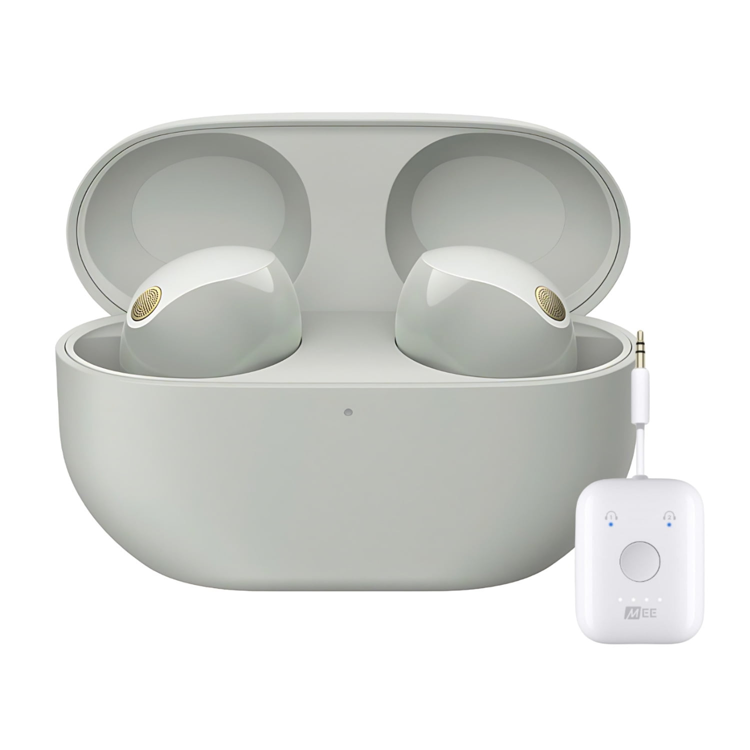 Sony WF-1000XM5 Truly Wireless Noise Canceling Earbuds (Silver) Bundle ...