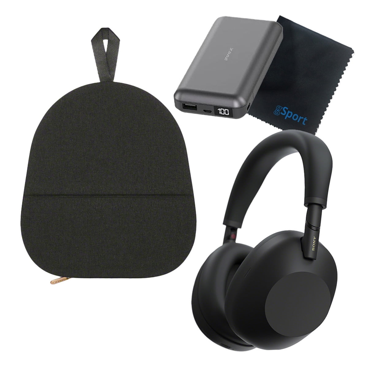 Sony WH-1000XM6 Wireless Noise Cancelling Over Ear Headphone Bundle ...