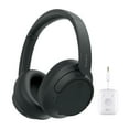 Sony WHCH720N Wireless Over-Ear Noise Canceling Headphones (Black) with ...
