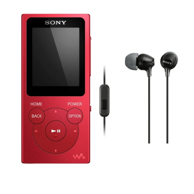 Sony Walkman NW-E394 - Portable Handheld Digital Player with Headphones ...