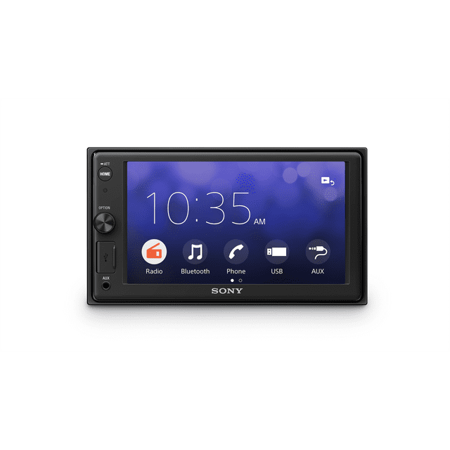 Sony XAV-1500 - Digital receiver - 6.2" Touch Screen Display - 55 Watts ...