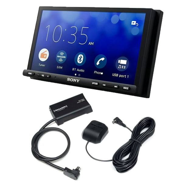 Sony XAVAX7000 CarPlay Android Media Receiver w/SiriusXM SXV300V1 Tuner ...