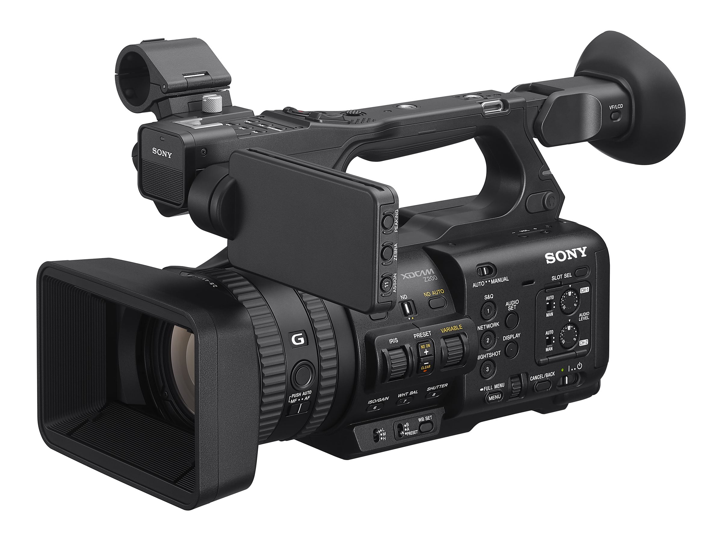 Sony XDCAM PXW-Z200 - Camcorder - 4K / 120 fps - 20x optical zoom ...
