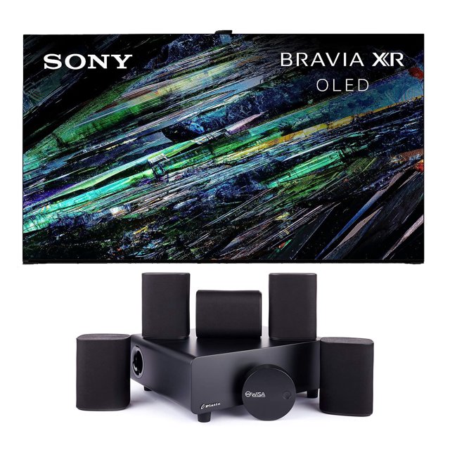 Sony 65 QD-OLED 4K TV & 5.1 Sound System for Conference Rooms - Walmart ...