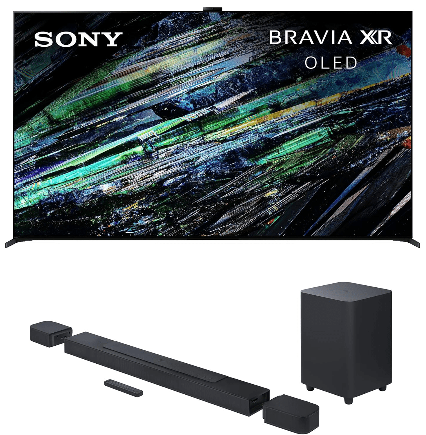 Sony XR65A95L 65" QD-OLED 4K UHD Smart Google TV and JBL BAR-700 5.1ch ...