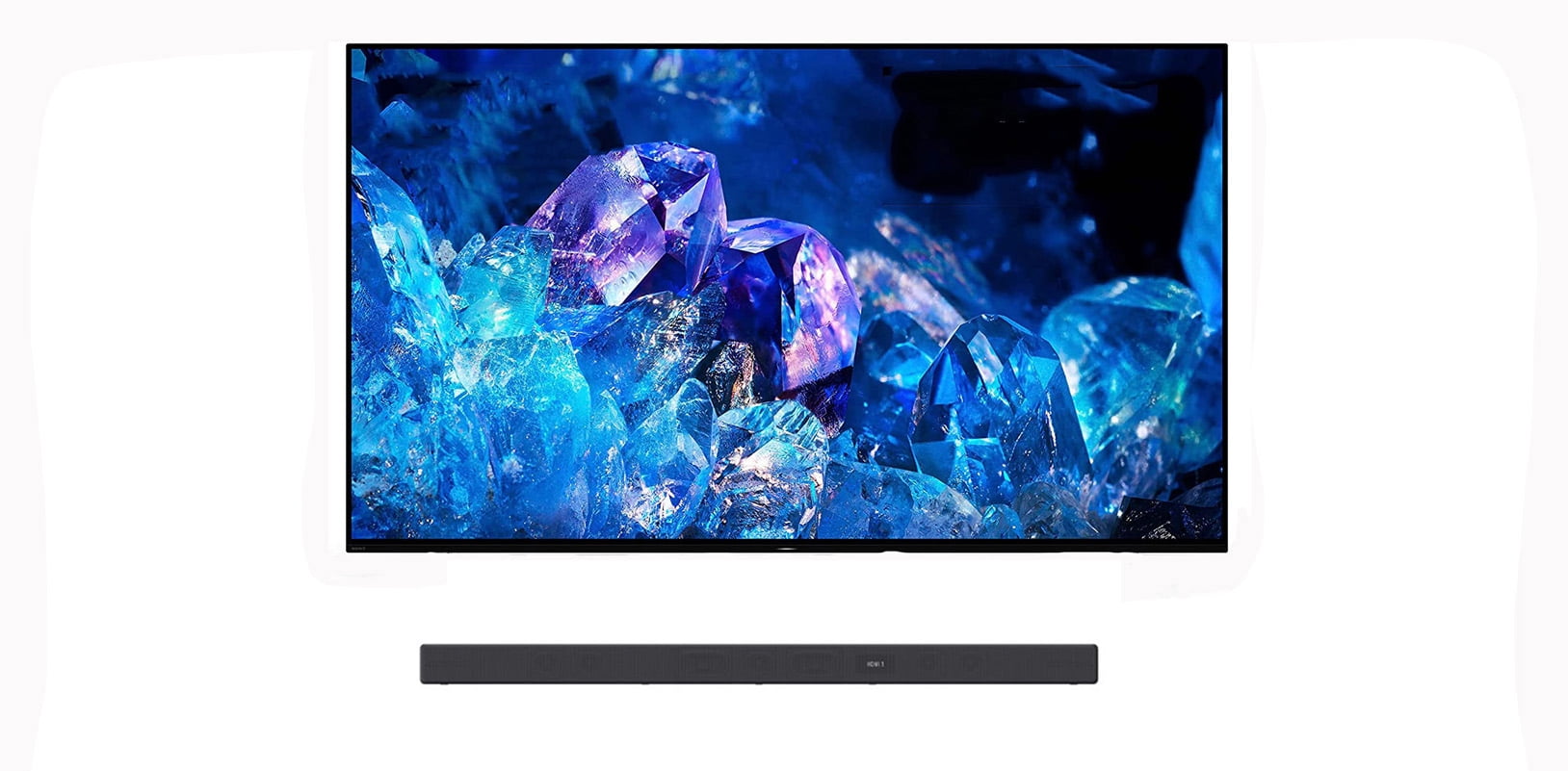 Sony XR77A80K 77" 4K Bravia XR OLED High Definition Resolution Smart TV with a Sony HT-A7000 7.1 ...