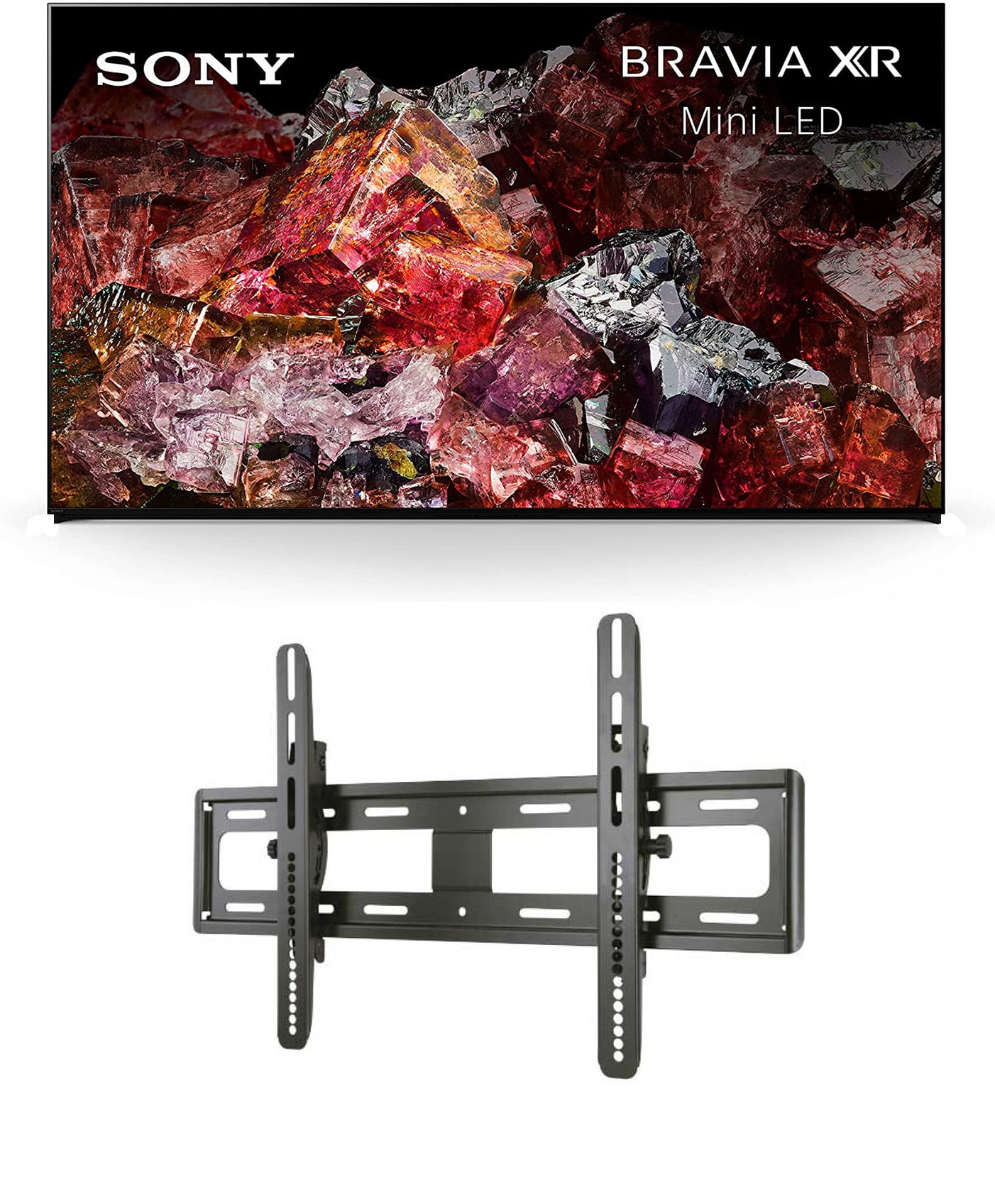 Sony XR85X95L 85 Inch BRAVIA Mini LED 4K HDR Smart TV with a Sanus ...