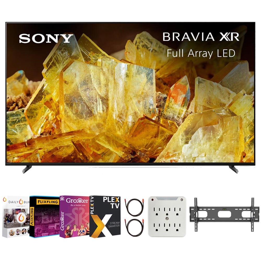 "Sony Large Screen XR98X90L Bravia XR 98"" 4K HDR Smart TV (2023) with Premiere Movies Streaming ...
