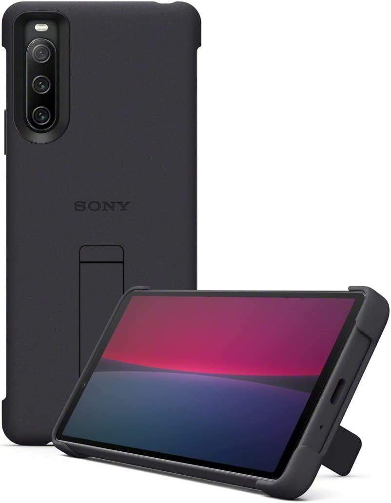 Sony Xperia 10 IV Style Back Cover Black - XQZ-CBBC/BGENG - Walmart.com
