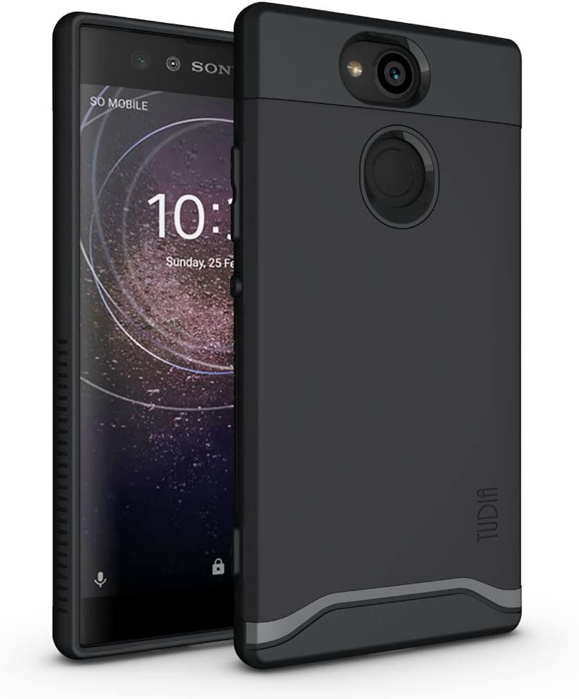 TUDIA Merge Sony Xperia XA2 Case Slim-Fit Dual Layer Heavy Duty Cover ...
