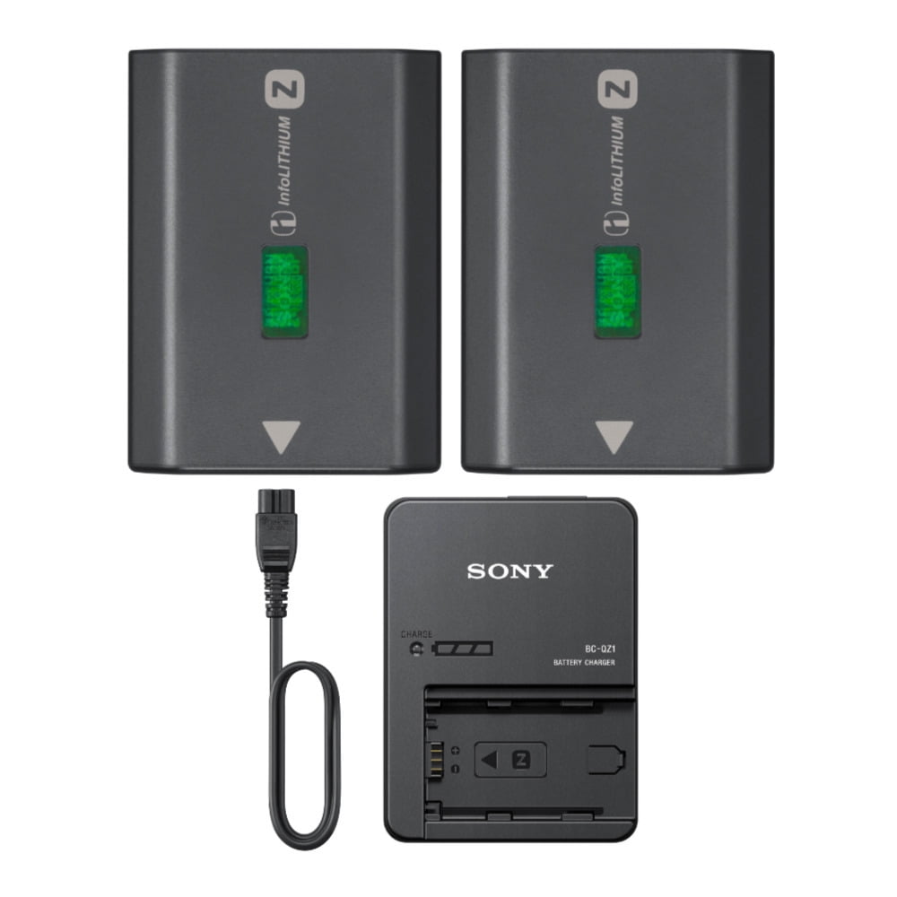 Sony Z-Series NP-FZ100 Rechargeable Battery Pack (2-Pack) and Battery ...