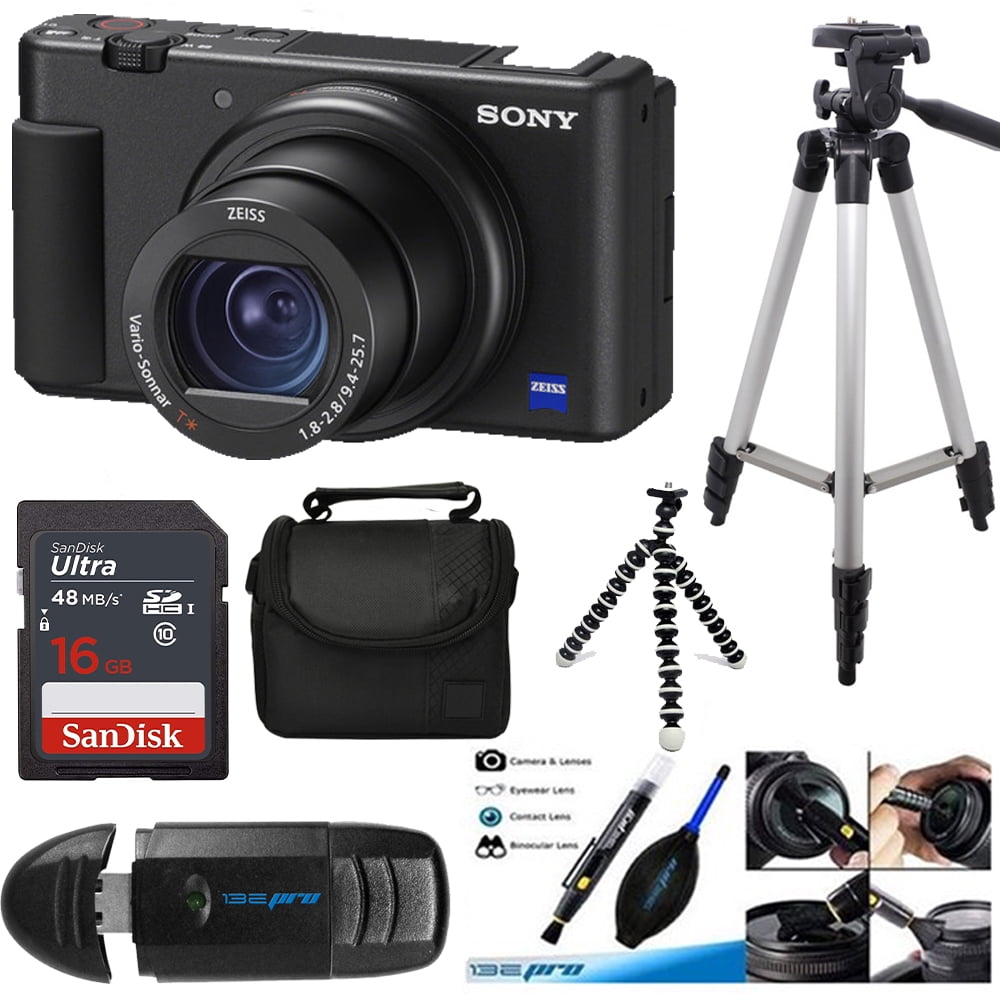 Sony ZV-1 20.1MP Professional 4K Vlogging Camera, Mic, Camcorder with ...