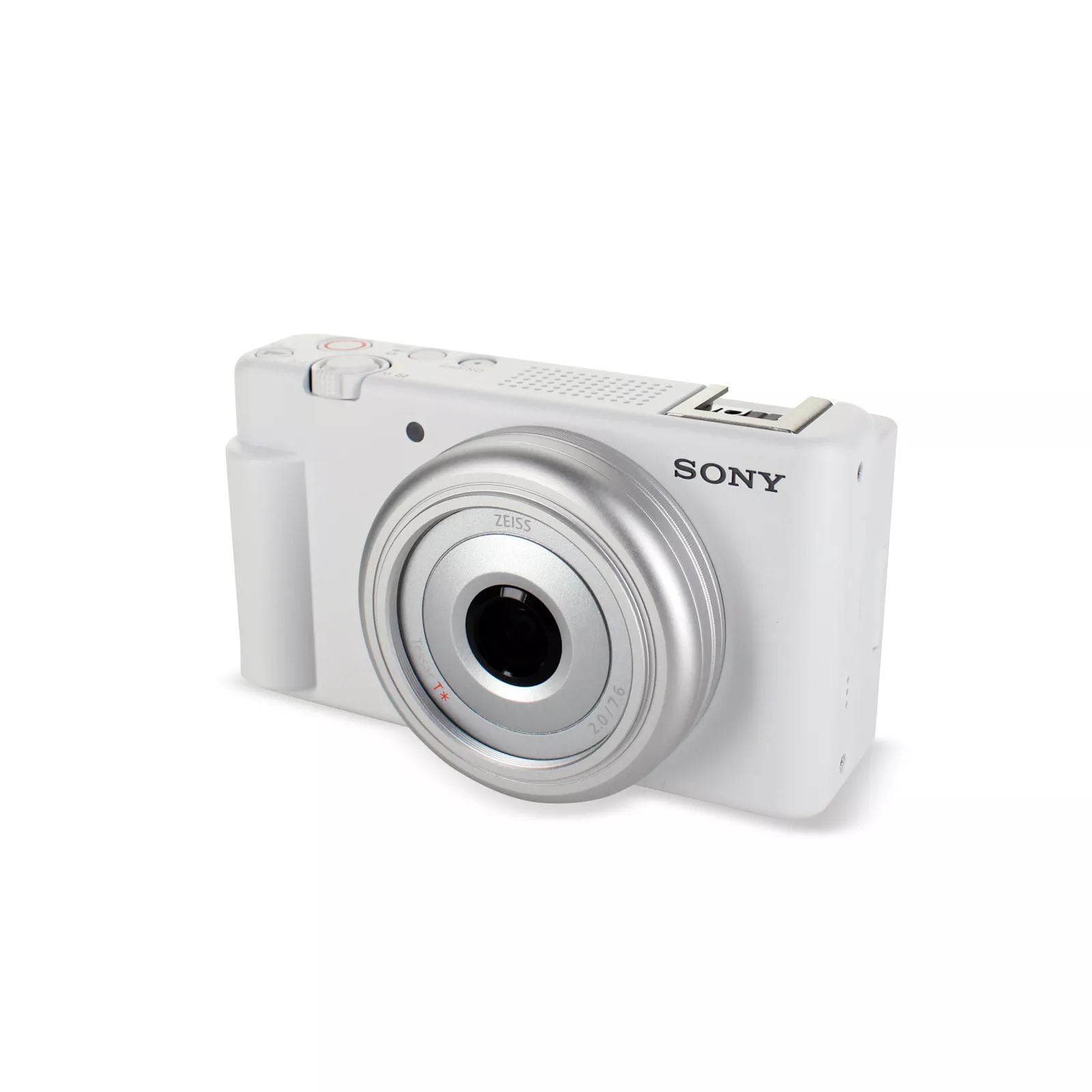 Sony ZV-1F 20.1MP UHD 4K30p Vlogging Camera (White) ZV1F/W - Walmart.com