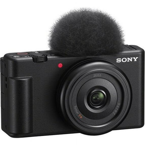 Sony ZV-1F Vlogging Camera (Black) - ZV1F/B - Walmart.com
