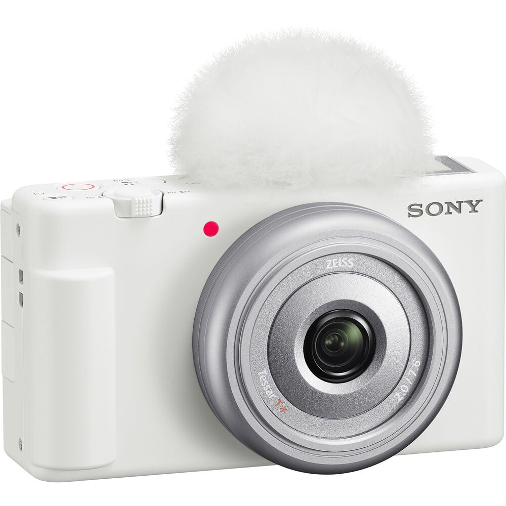 Sony ZV-1F Vlogging Camera (White) - Walmart.com