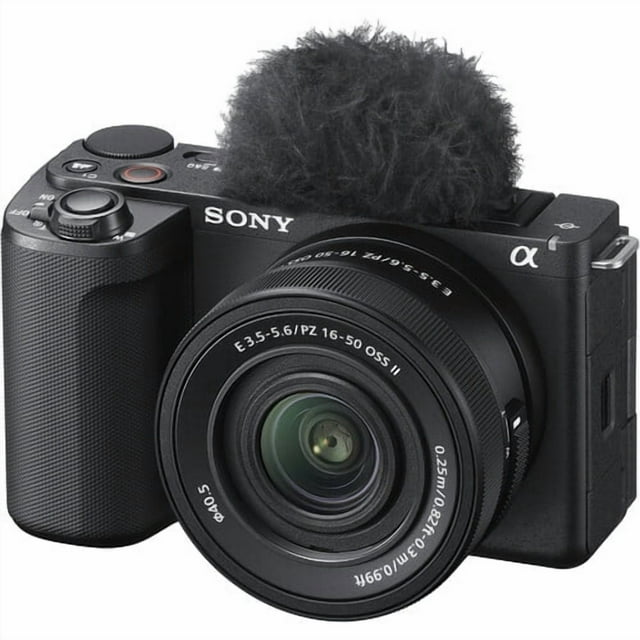 Sony ZV-E10 II Mirrorless Camera with 16-50mm Lens (Black) - Walmart ...