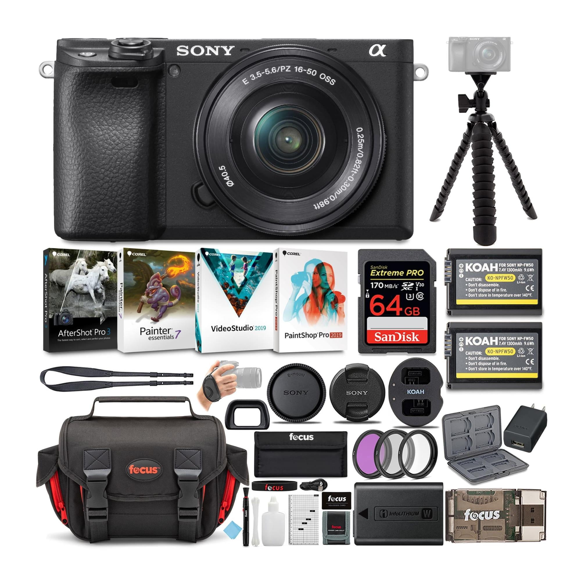 Sony Alpha a6400 Full Frame Digital Camera with 16-50mm Lens Kit ...