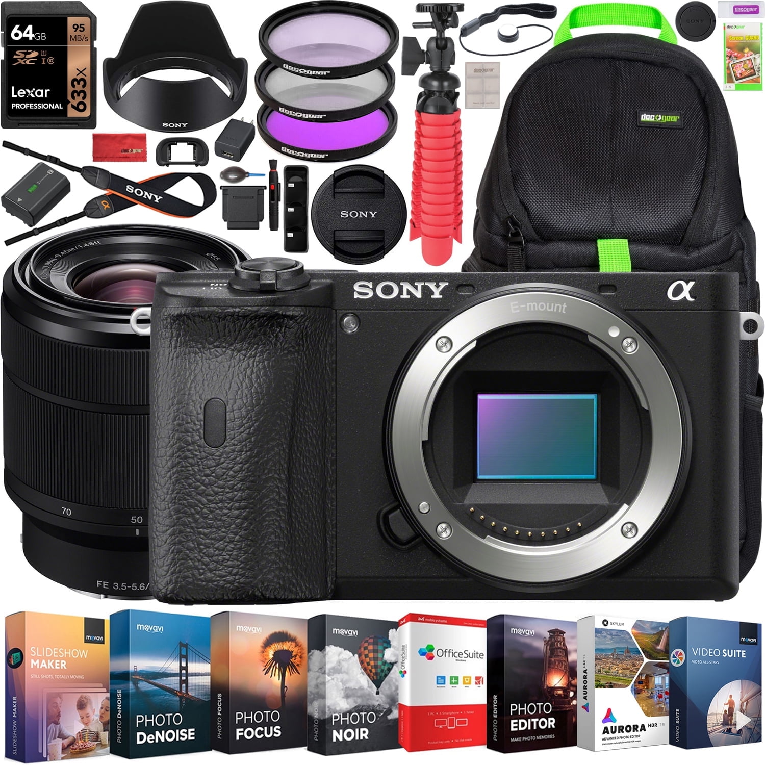 Sony a6600 Mirrorless Camera 4K APS-C Camera Body and FE 28-70mm F3.5-5 ...