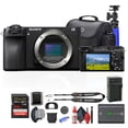 Sony, Mirrorless Camera Body, ILCE-6700, 26MP APS-C 4K Video Bundle ...