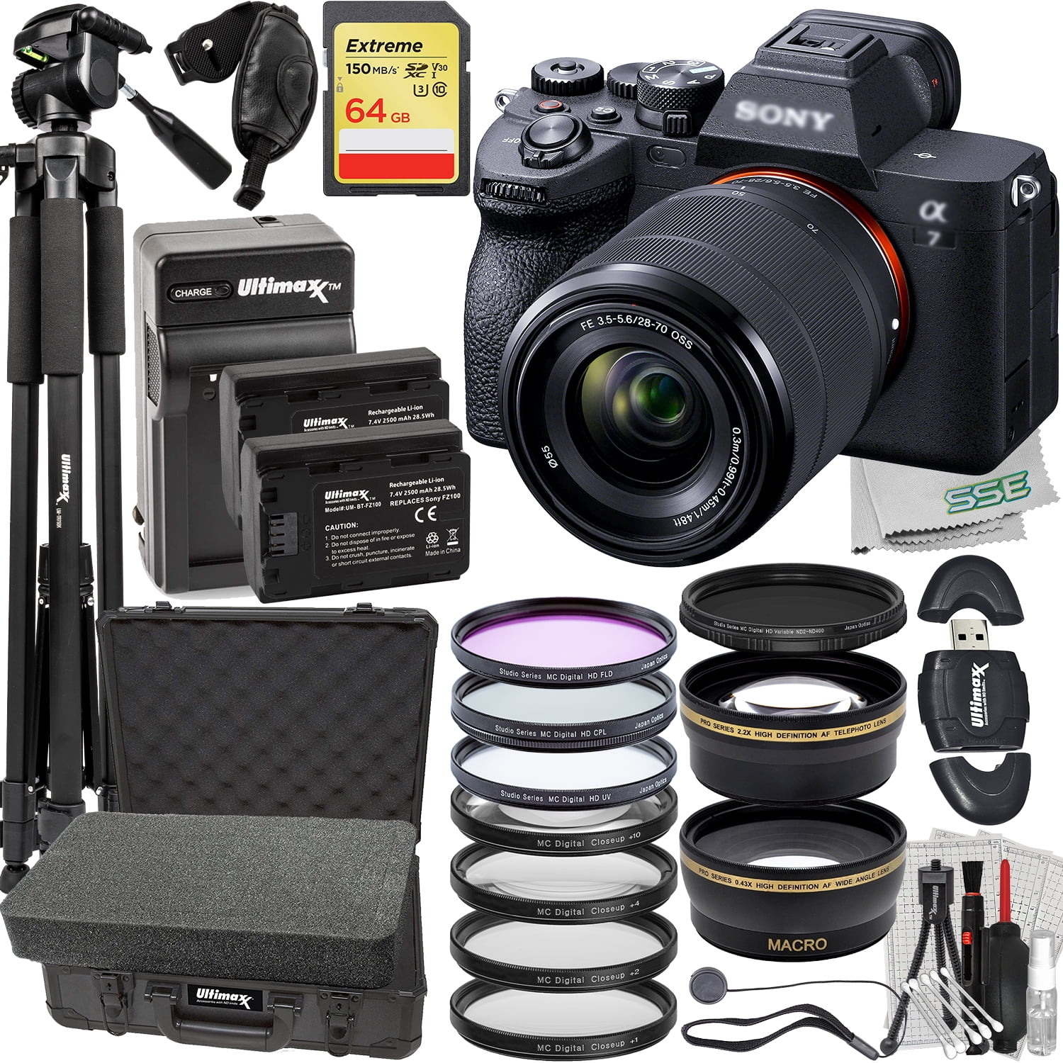 Sony a7 IV Mirrorless Camera with 28-70mm Lens (International Model ...