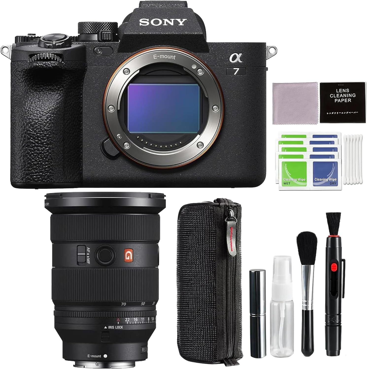 Sony a7 IV Mirrorless Digital Camera Bundle with Sony FE 24-70mm f/2.8 ...