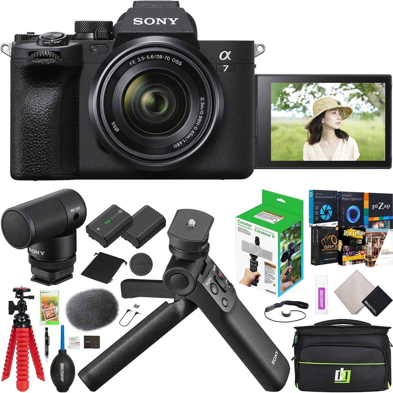 Sony a7 IV Mirrorless Full Frame Camera with 28-70mm Lens ILCE-7M4K/B ...