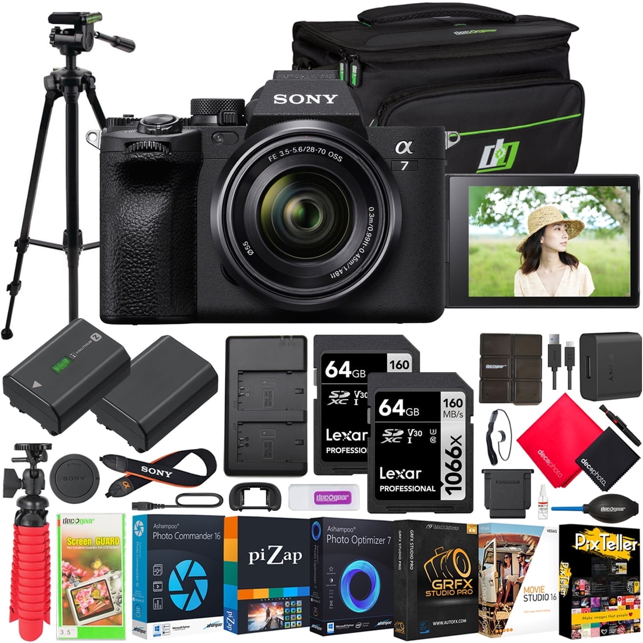 Restored Sony a7 IV Mirrorless Full Frame Camera Body with 28-70mm F3.5 ...
