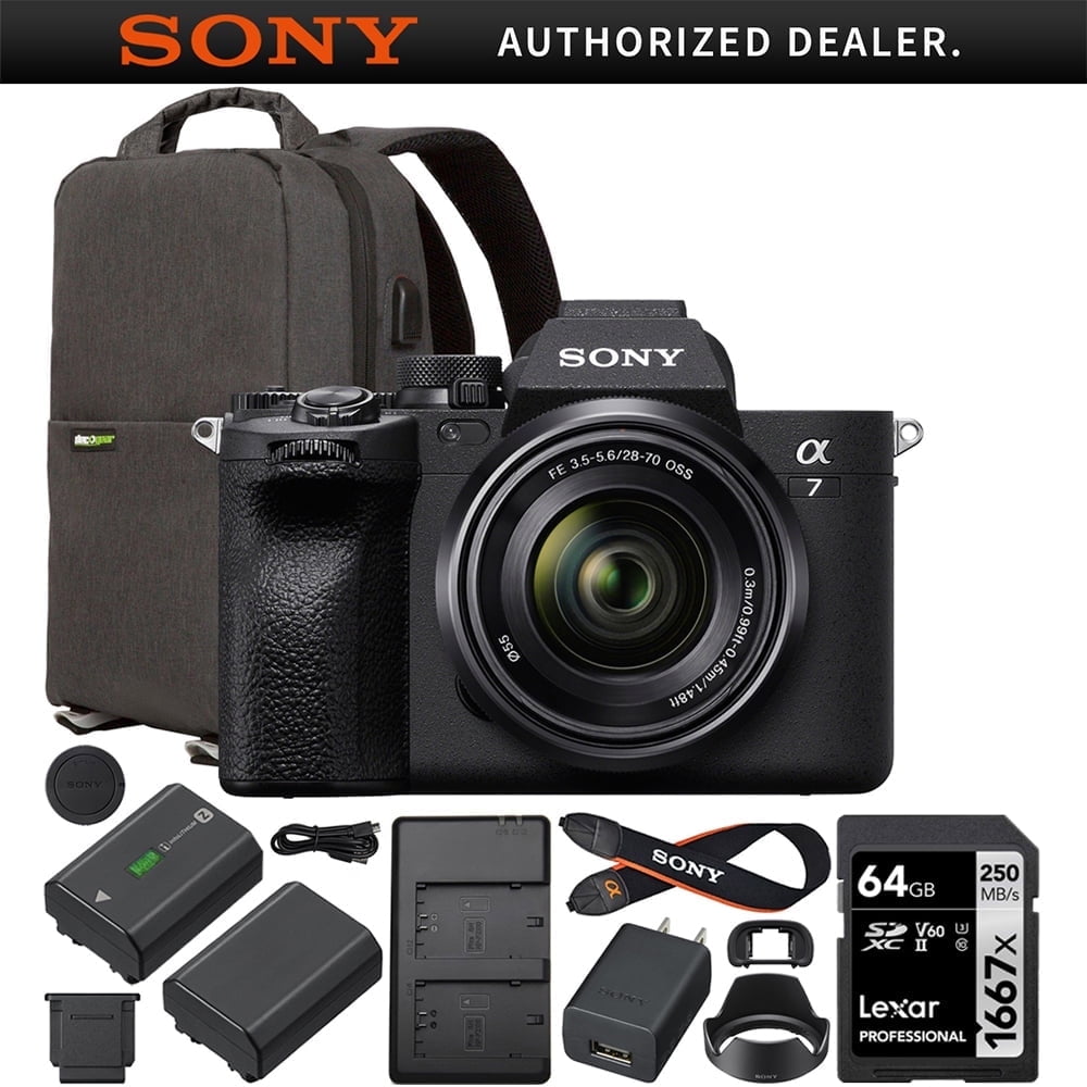 Sony a7 IV Mirrorless Full Frame Camera Body with 28-70mm F3.5-5.6 OSS ...