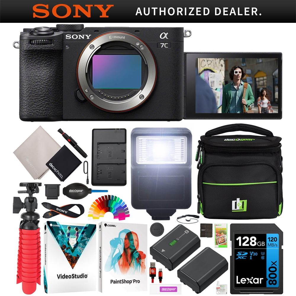 Sony a7C II Full Frame Mirrorless Interchangeable Lens Camera Body ...