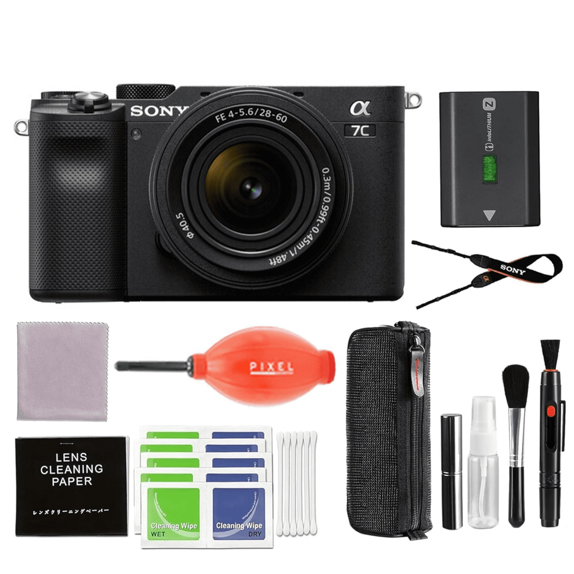 Sony a7C Mirrorless Digital Camera Bundle with Pixel Advanced ...