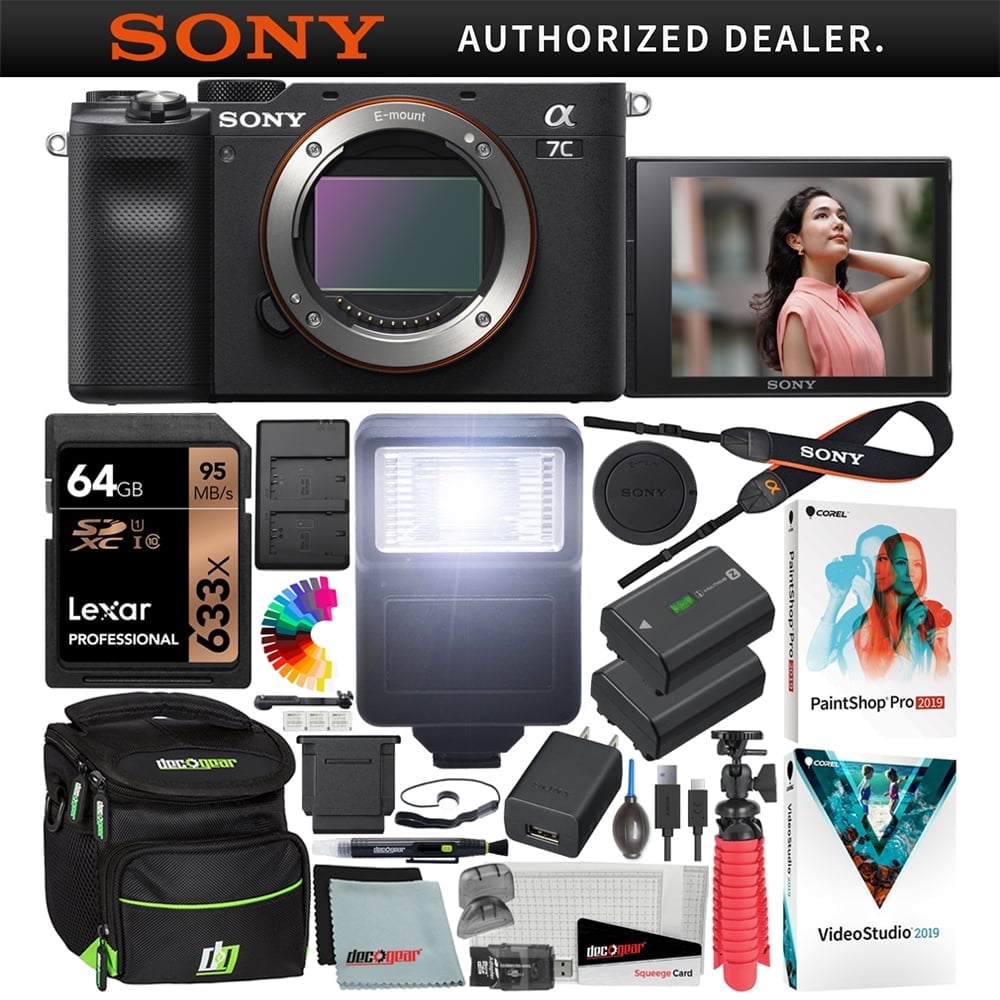 Sony a7C Mirrorless Full Frame Camera Alpha 7C Interchangeable Lens ...