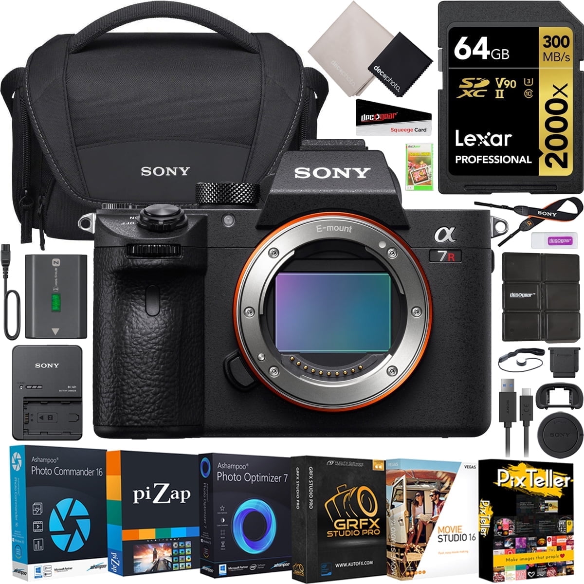 Sony a7R III Mirrorless Full Frame Camera Body New Version ILCE-7RM3A/B ...