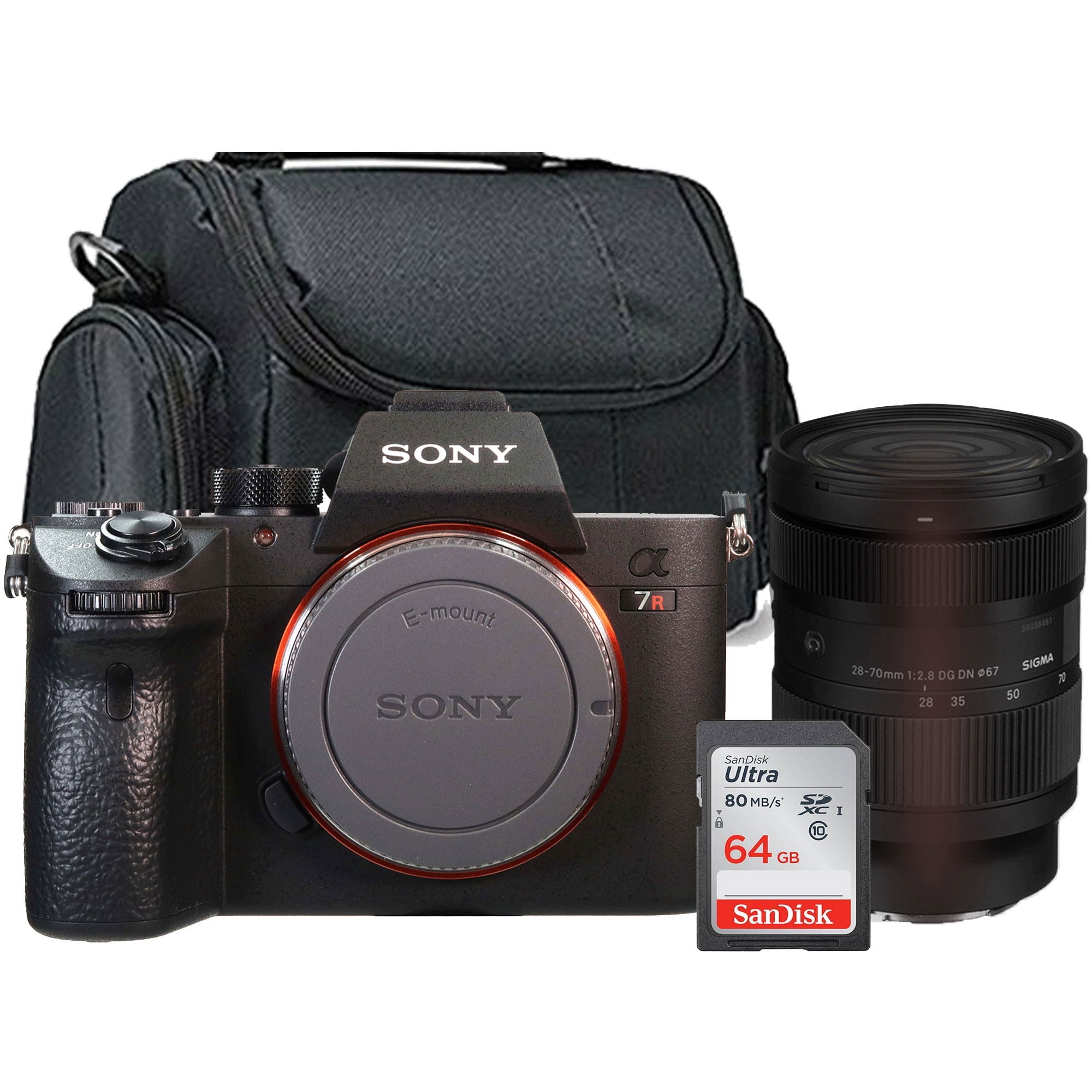 Sony a7R IIIA Mirrorless Digital Camera + Sigma 28-70mm f/2.8 DG DN Contemporary Lens Bundle ...