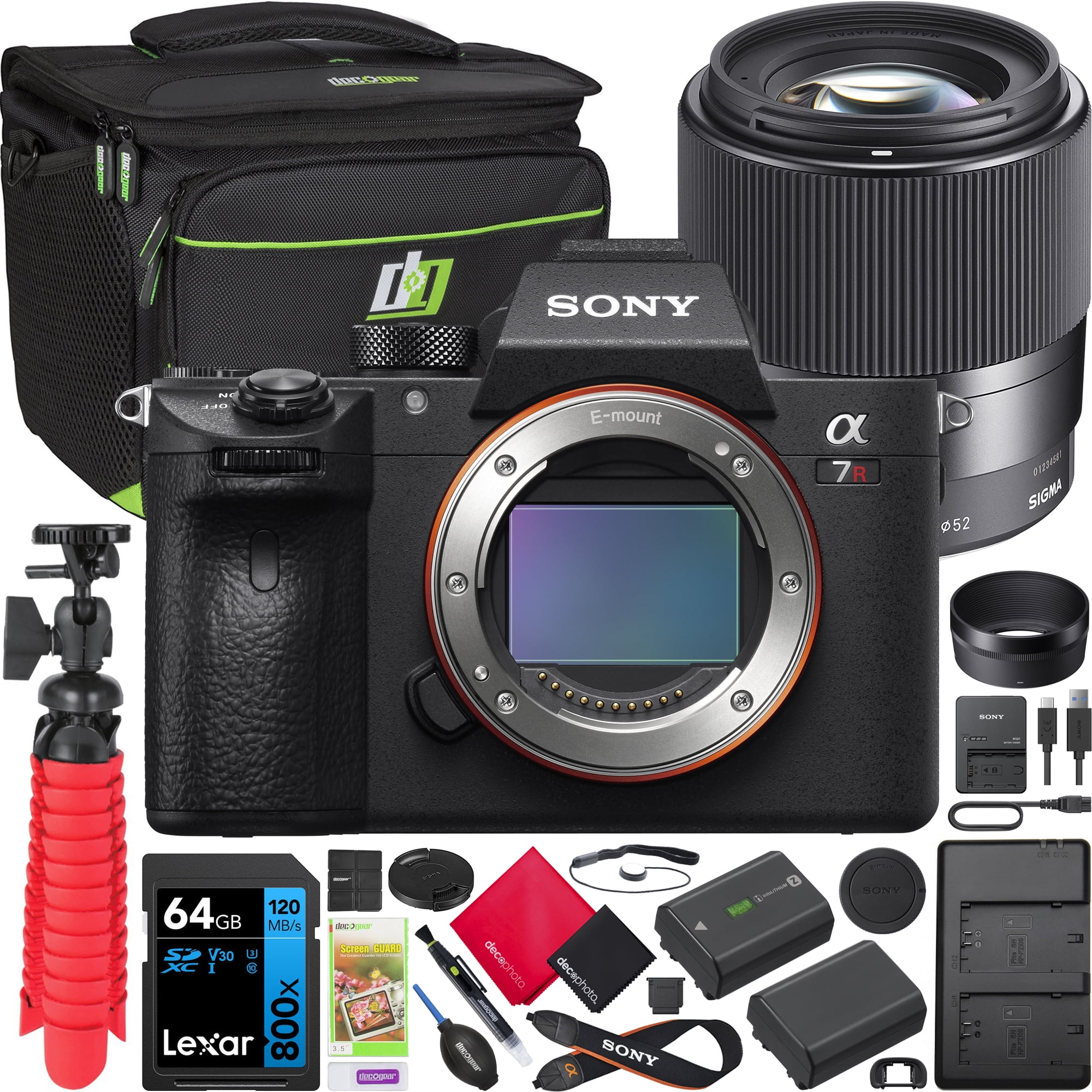 Sony a7R IV Full Frame Mirrorless Camera Body ILCE-7RM4A/B Bundle with ...