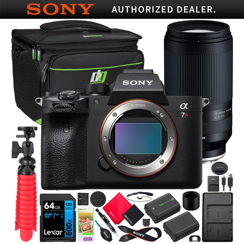 Sony a7R IV Full Frame Mirrorless Camera Body ILCE-7RM4A/B Bundle with ...