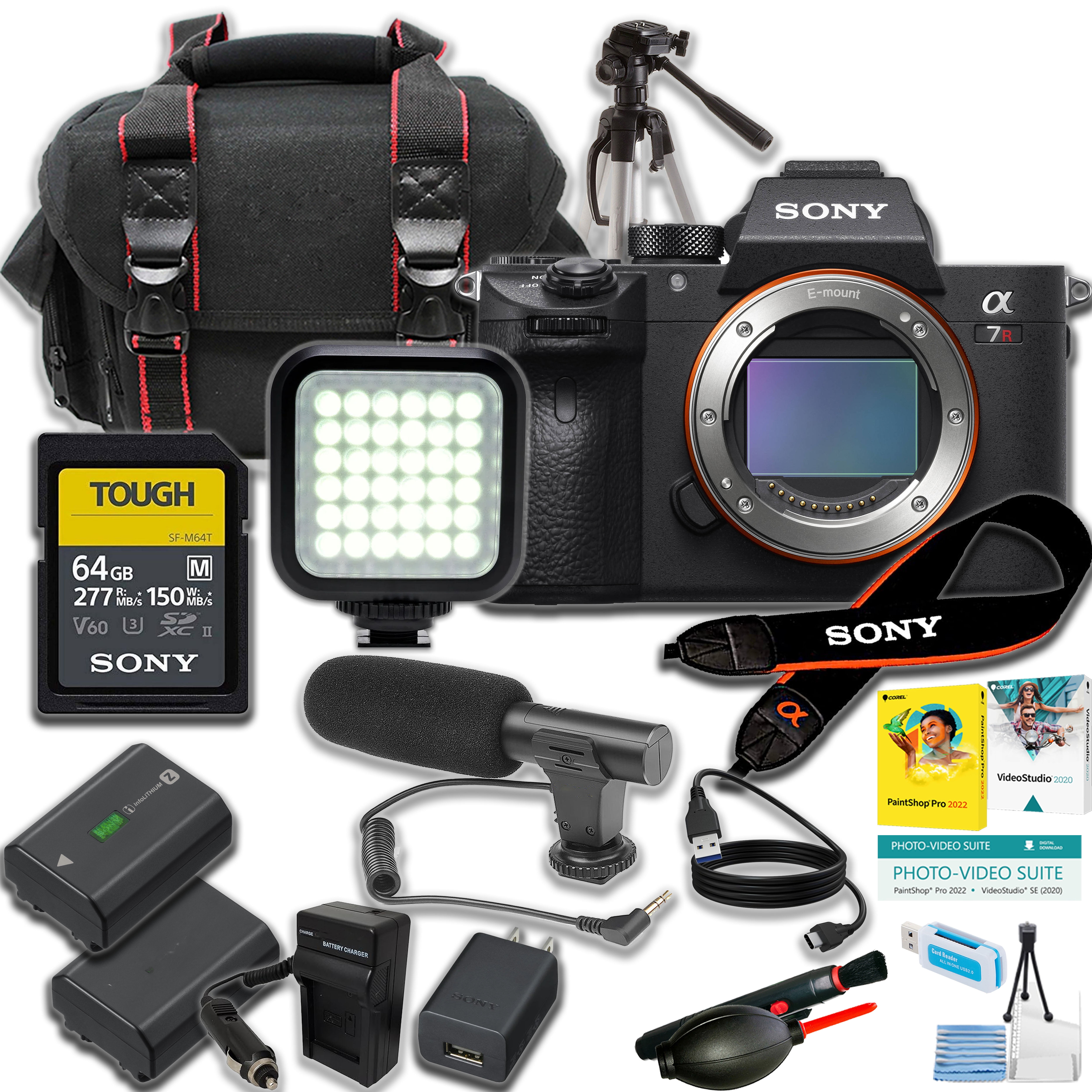Sony a7R IV Mirrorless Camera Body Only + Sony TOUGH-M series SDXC UHS ...