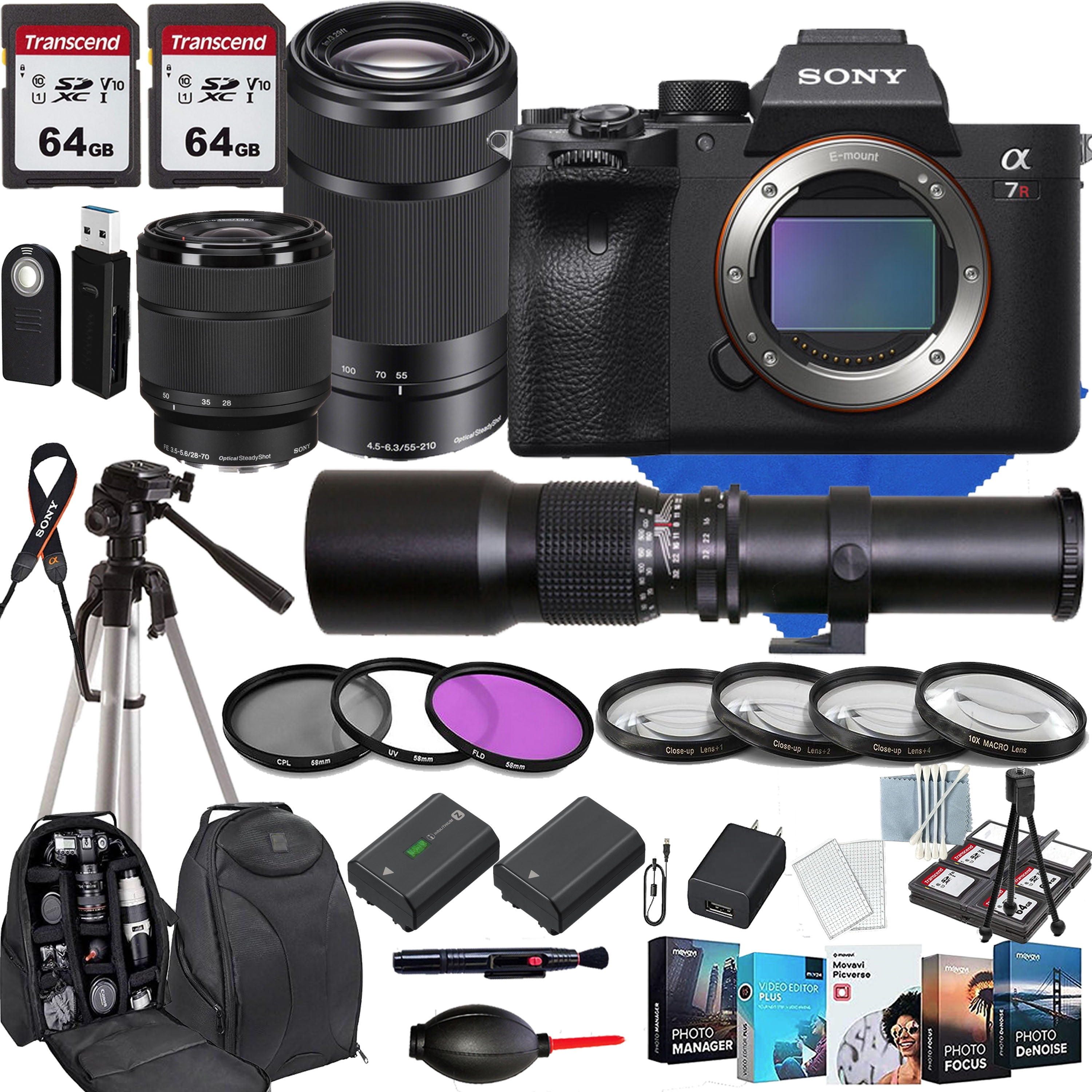 Sony a7R V Mirrorless Camera (ILCE7RM5/B) with Sony FE 28 Sony a7R V Mirrorless Camera (ILCE7RM5/B) with Sony FE 28