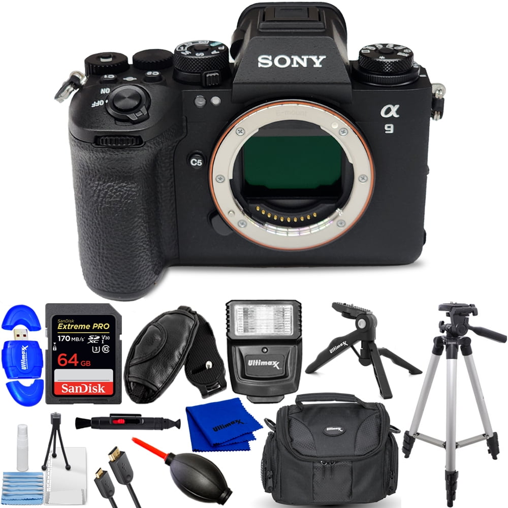 Sony a9 III Mirrorless Camera ILCE-9M3 - 12PC Accessory Bundle - Walmart.com