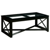 Sonya Contemporary Coffee Table In Black - Walmart.com