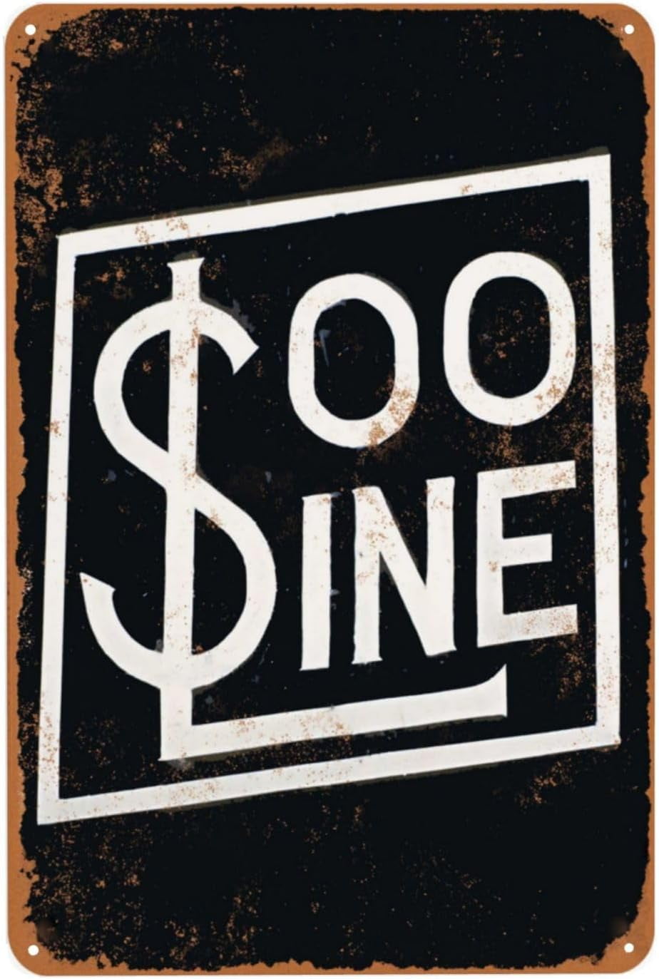 Soo Line Railroad Metal Sign, Chic Vintage Tin Signs, Retro Rusty ...