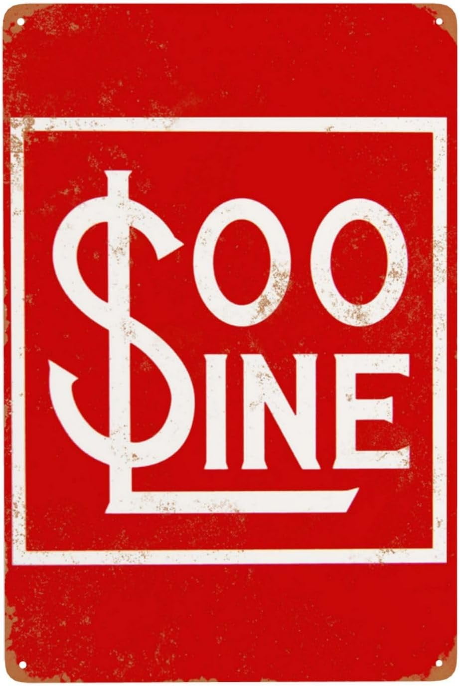 Soo Line Railroad Travel Metal Signs Metal Sign, Chic Vintage Tin Signs ...